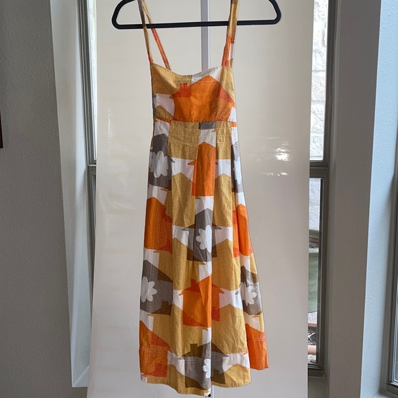 Orla Kiely | Dresses | Orla Keily Size 2 Midi Dress House And Numbers ...